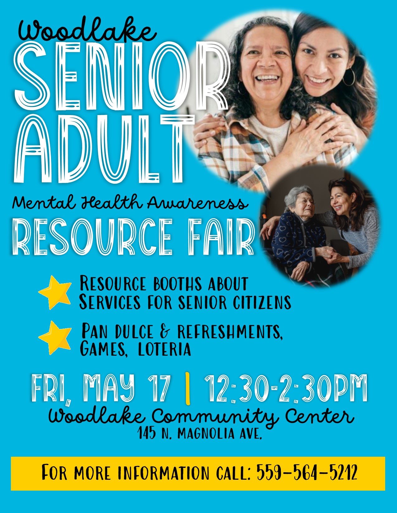 Senior Adult Mental Health Resource Fair - City of Woodlake Senior Adult Mental Health Resource Fair - City of Woodlake