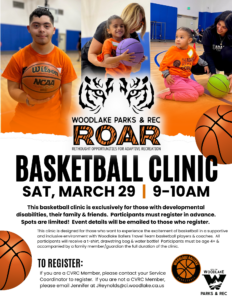 ROAR Basketball Clinic - City of Woodlake